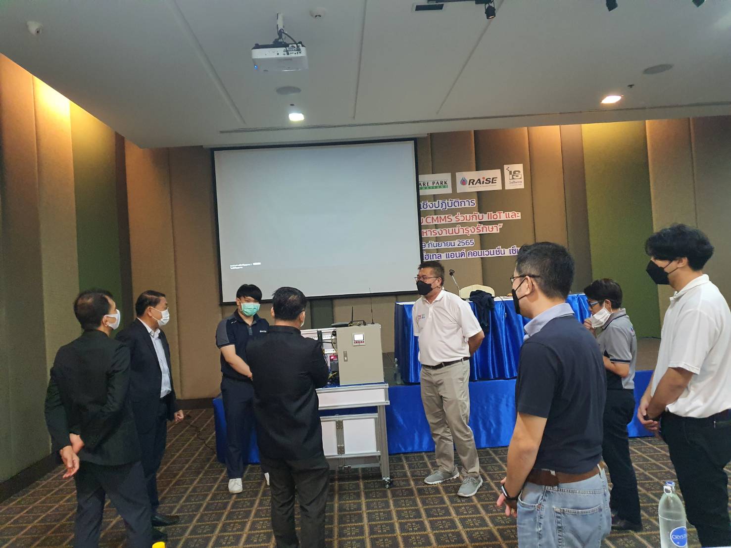 ภาพบรรยากาศ อบรมเชิงปฏิบัติการ “การประยุกต์ใช้ระบบ CMMS ร่วมกับ IIoT และ AI ในการบริหารงานบำรุง ...